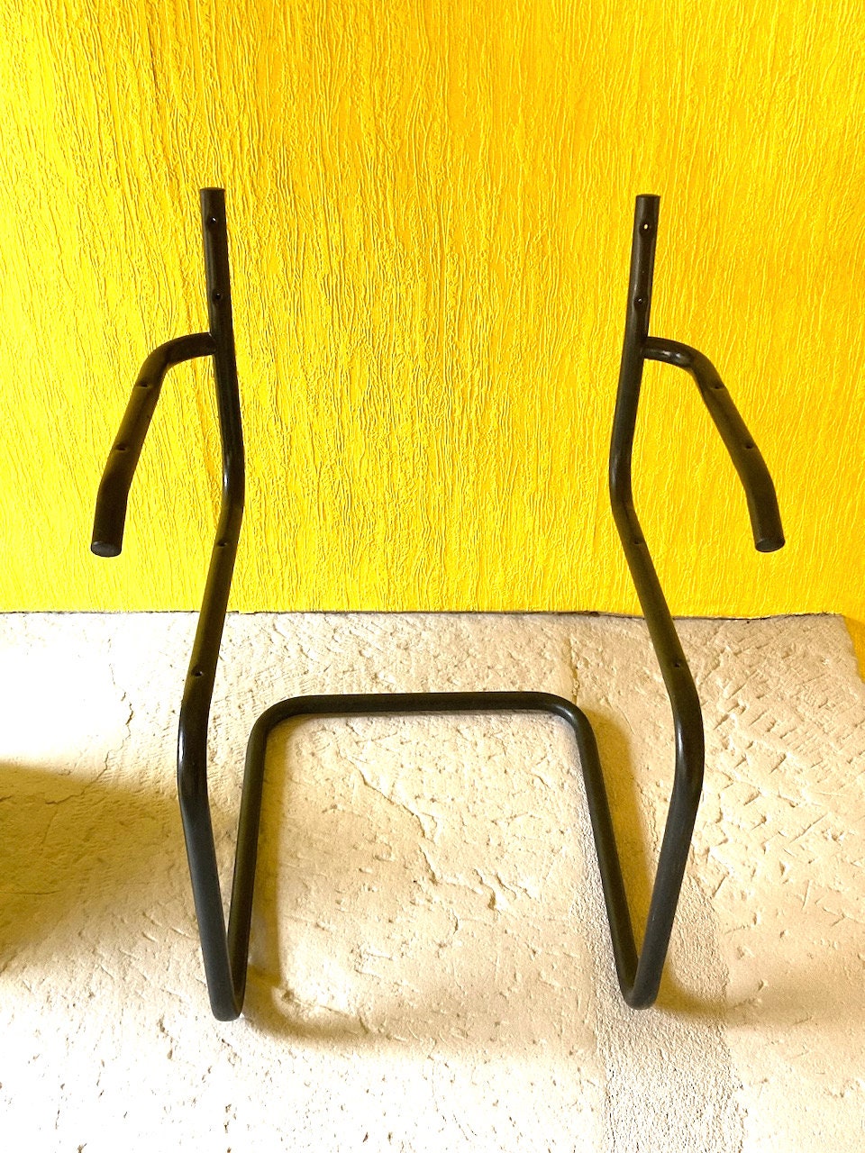 Cantilever Seat Frame for Creating a Seat Black Frame Handpainted Metal ...