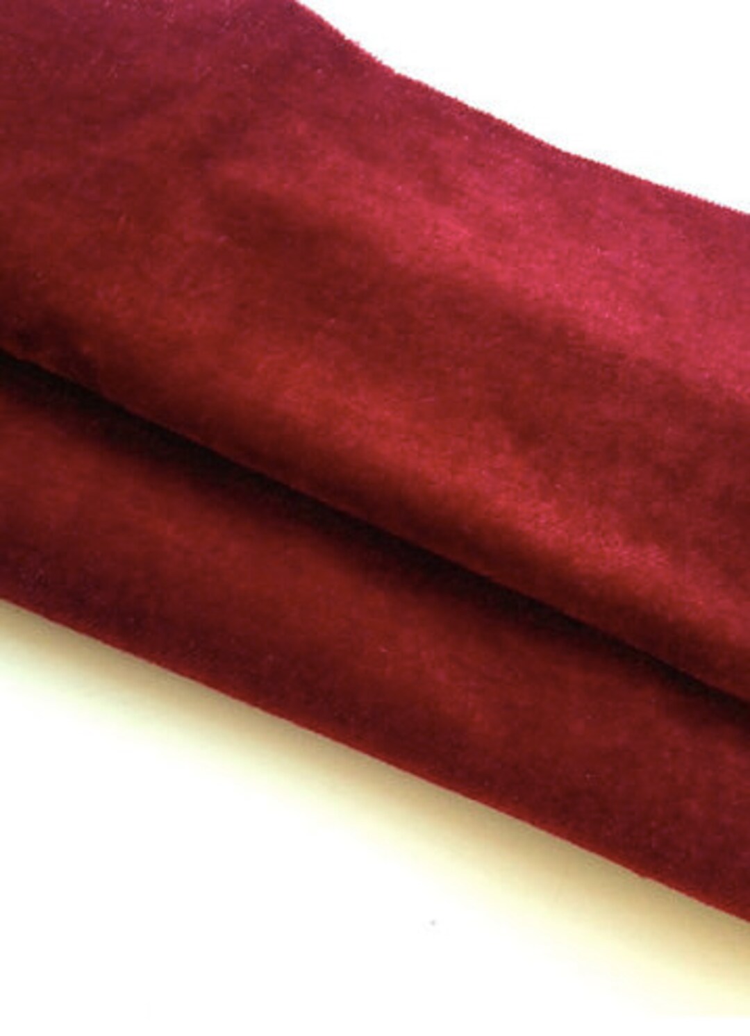 Velvet Small Piece of Thick Dark Red Velvet From Upholstery for ...