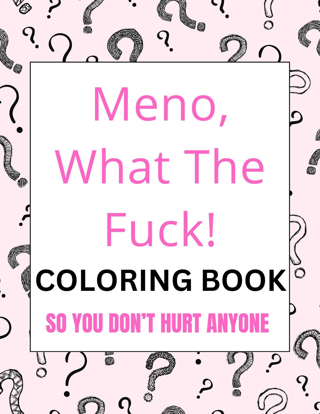 F*CK Menopause Adult Coloring Book - Etsy