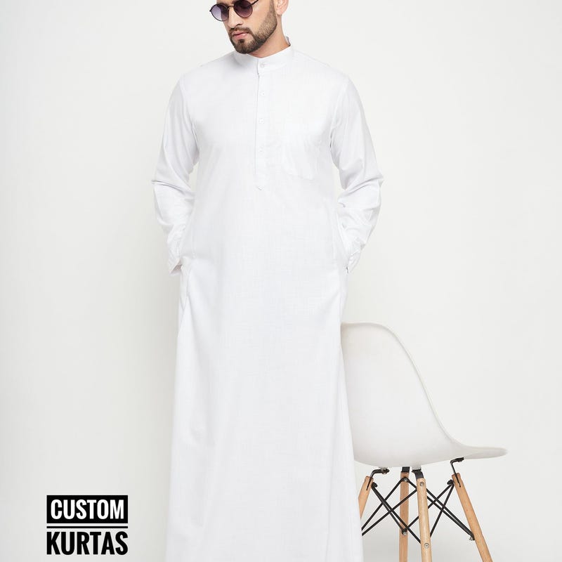 Saudi Kaftan for Men - Etsy