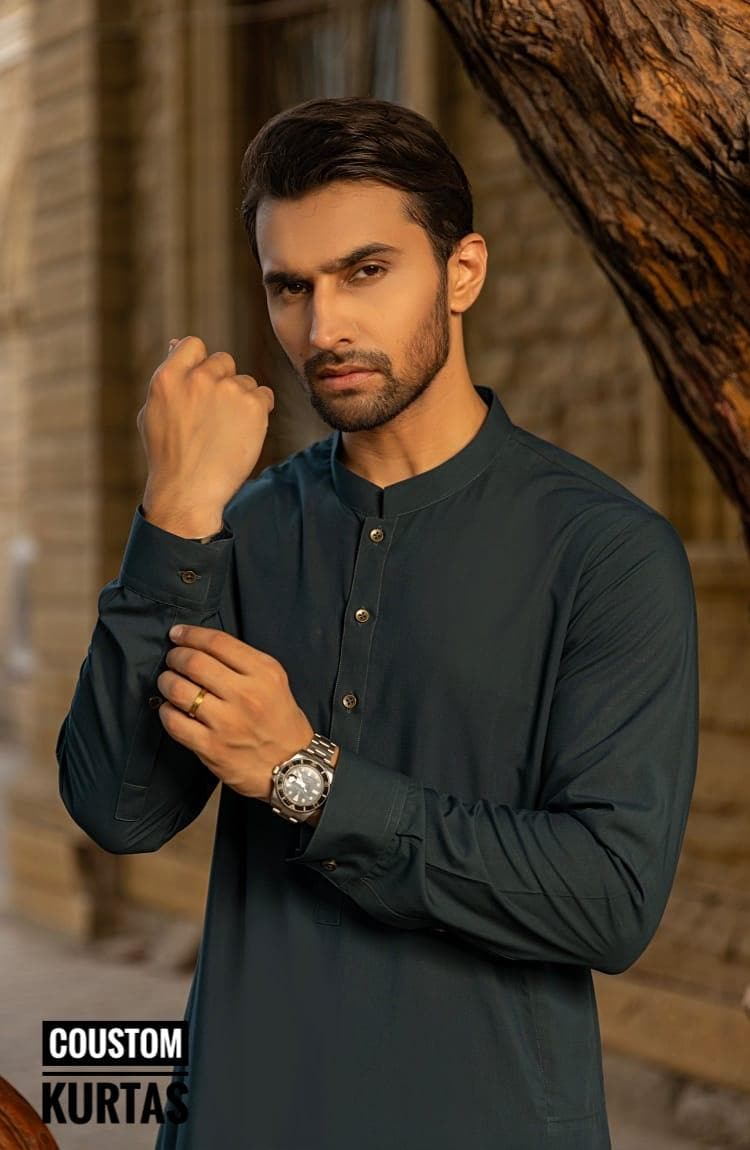 Men's Cotton Kameez Shalwar: Pakistani Slim Fit Salwar Kameez - Etsy
