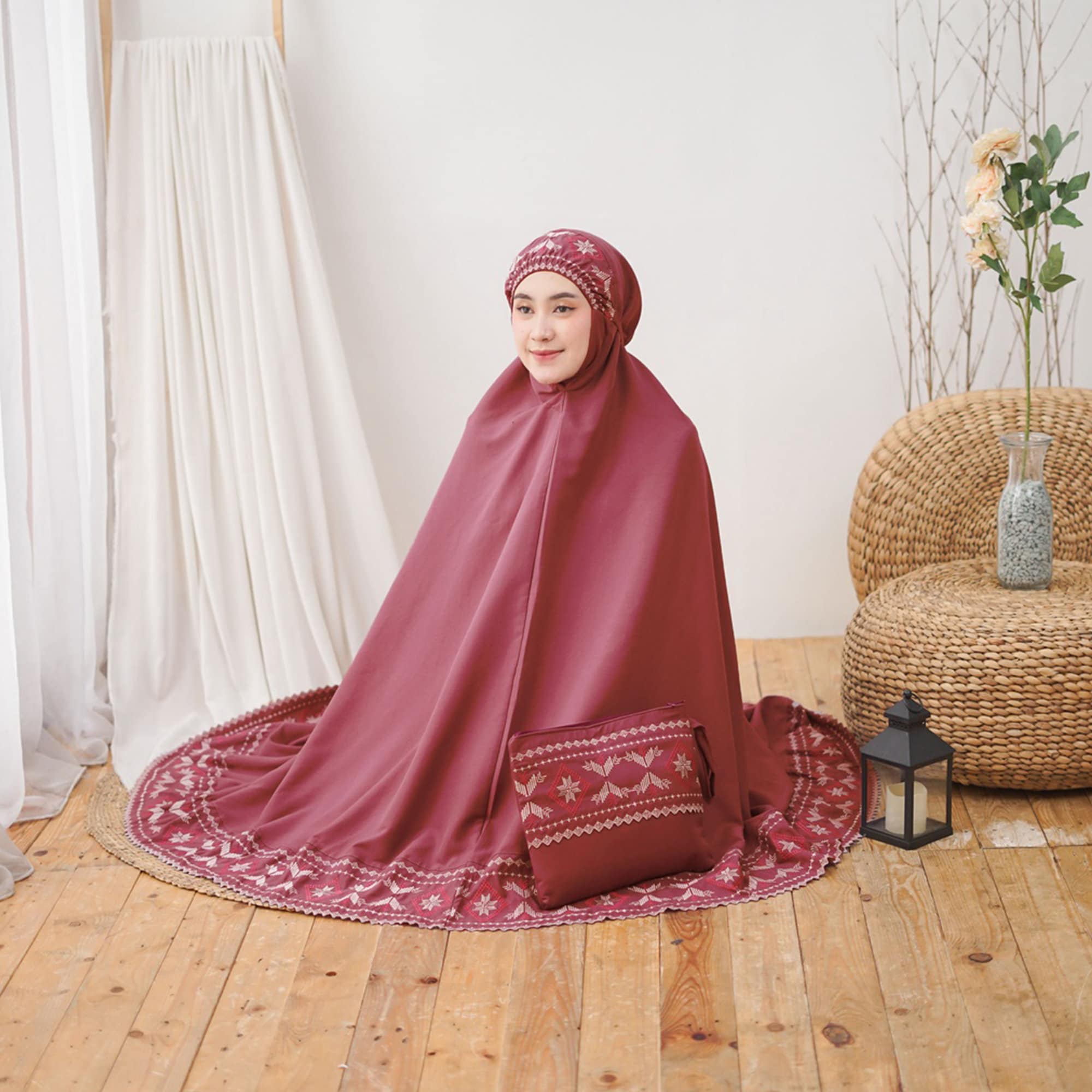 Songket Mukena, Mukena Prayer, Muslim Prayer Set, Prayer Dress for ...