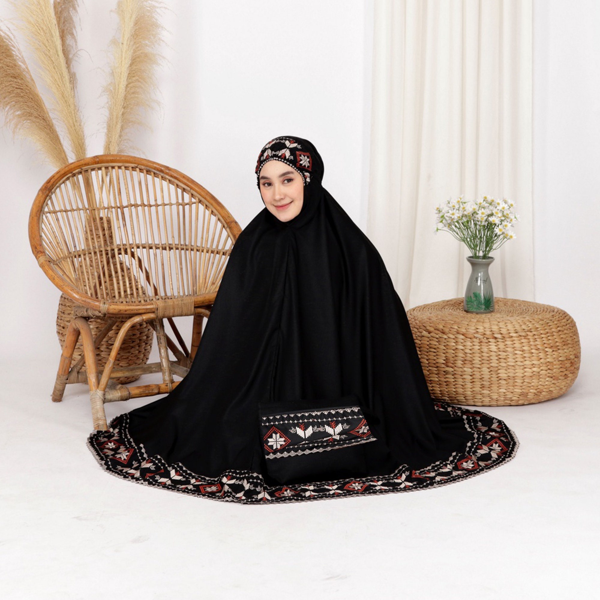 Songket Mukena, Mukena Prayer, Muslim Prayer Set, Prayer Dress for ...