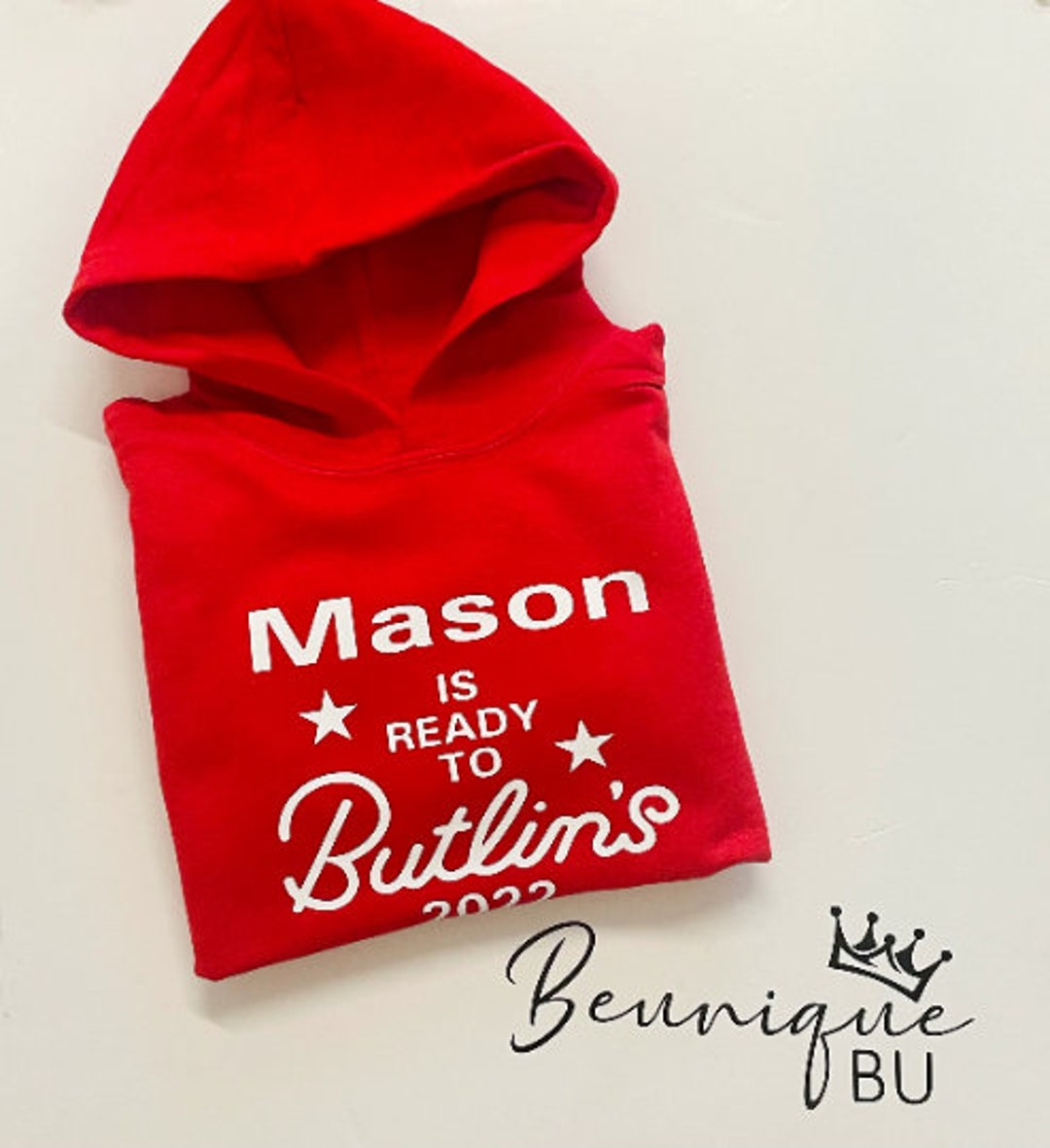Butlins Holiday Novelty Hoodie Kids Adults Ready to Butlins ...