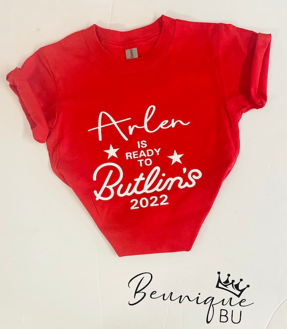 Butlins Family T-shirt Ready to Butlins Personalised Novelty - Etsy UK