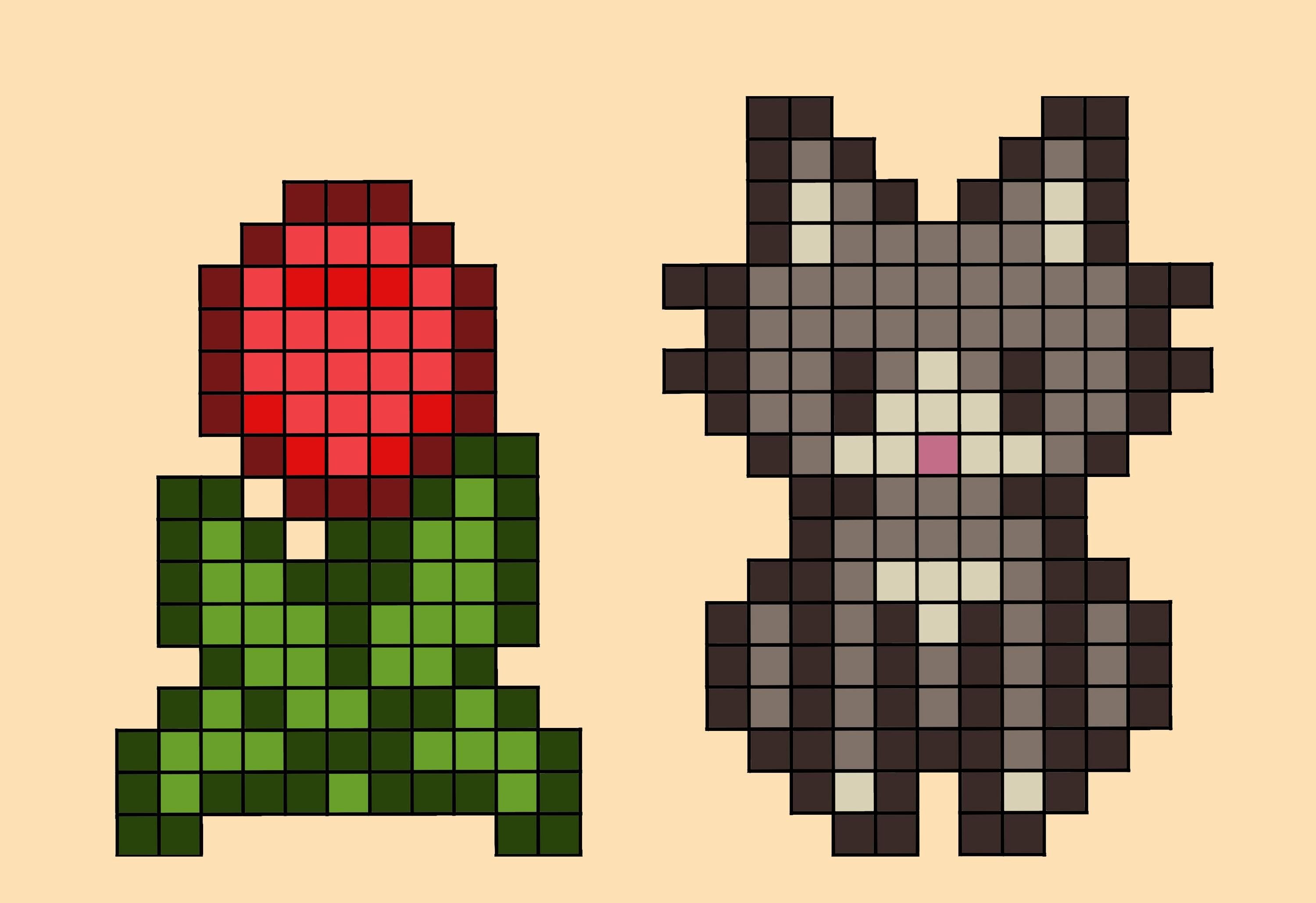 Simplified Stardew Valley Perler Bead Patterns PDF - Etsy