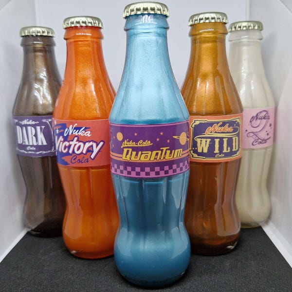 Glass Nuka Cola Bottle - Etsy