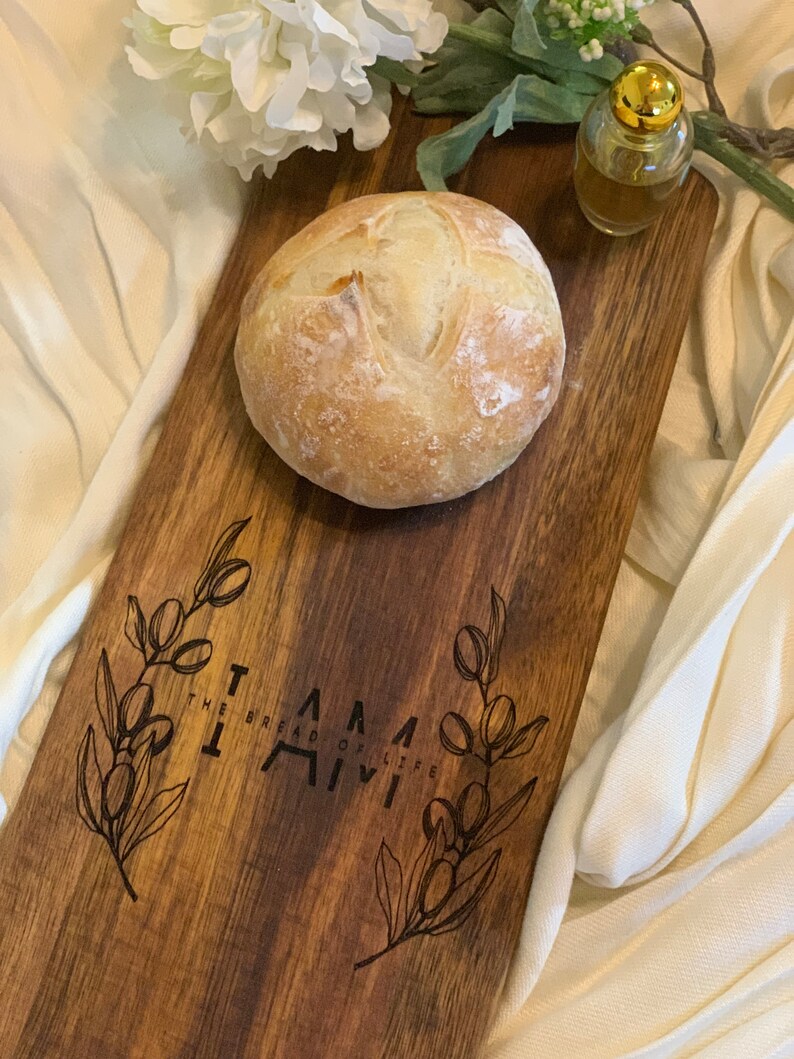 I AM the Bread If Life- Communion Board - Etsy