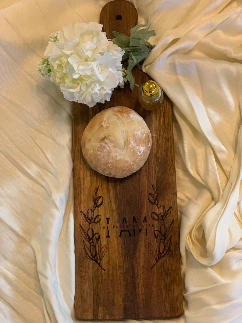 I AM the Bread If Life- Communion Board - Etsy