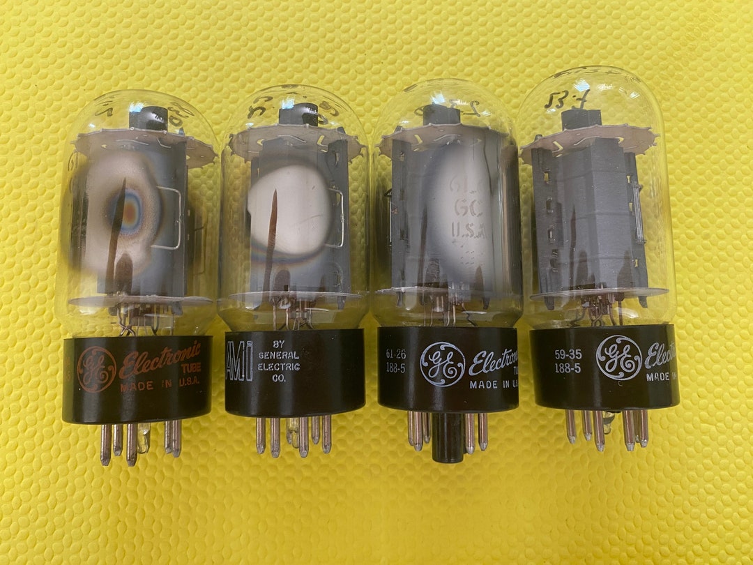Matched Quad General Electric GE 6L6 6L6GC Vacuum Tubes Valves - Etsy