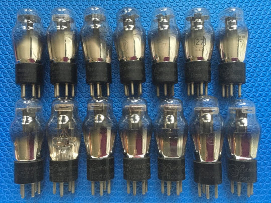 14 RCA Cunningham Type Number 27 27 Vacuum Tubes Valves - Etsy
