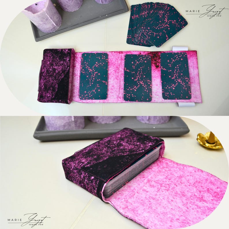 Tarot Card Case Sewing Pattern PDF, Video Tutorial - Etsy
