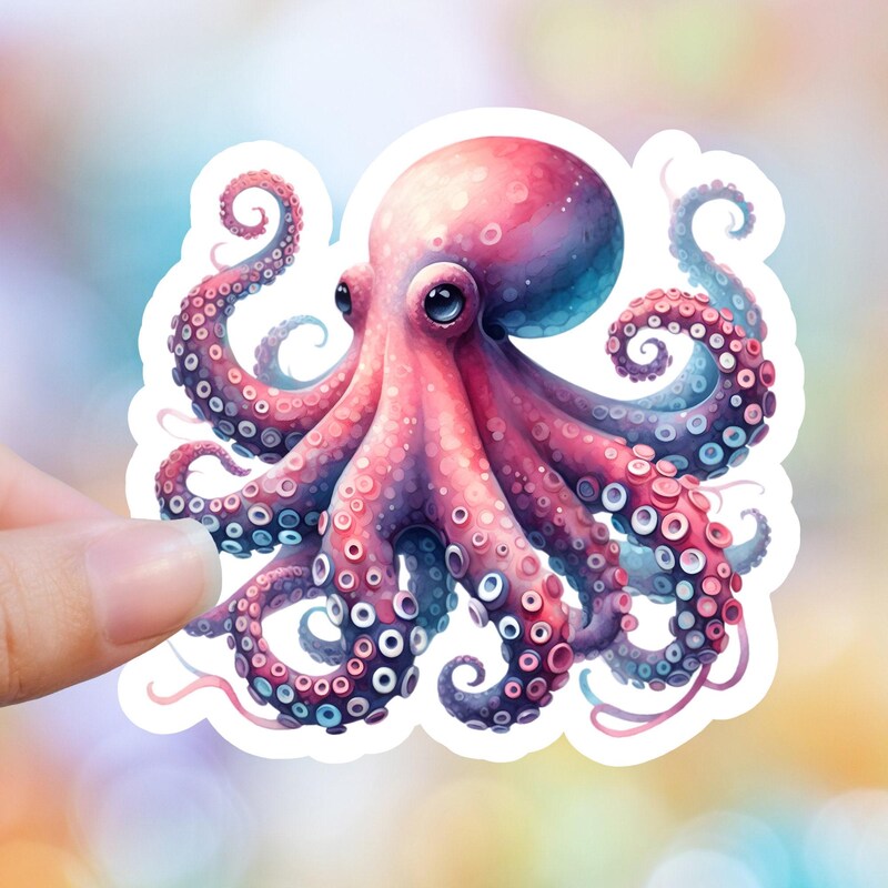 Octopus Decal - Etsy