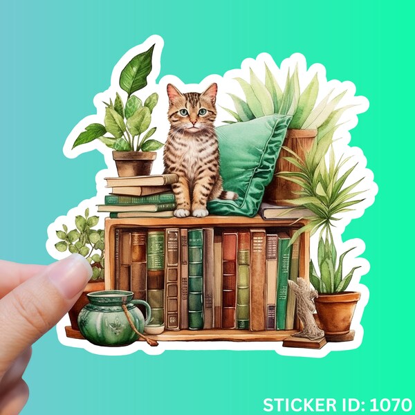 Orange Cats and Books - Etsy