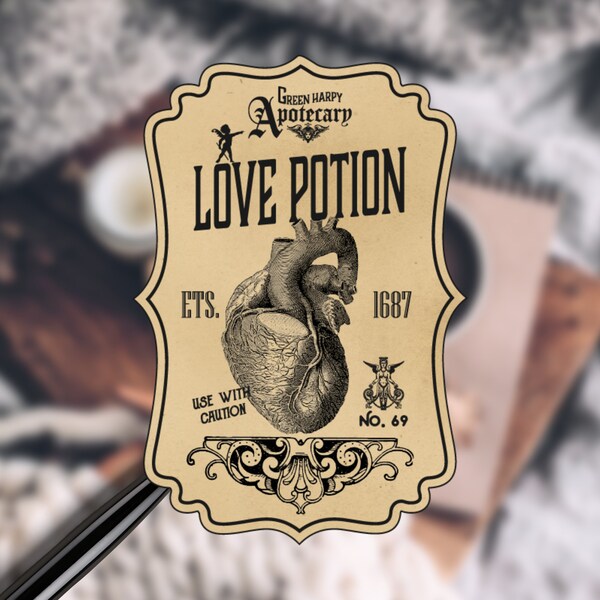 Potion Bottle Labels - Etsy