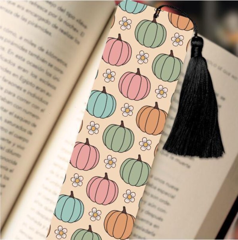 Fall Bookmark, Metal Bookmark, Bookmarks, Gifts for Her, Holiday Gift ...