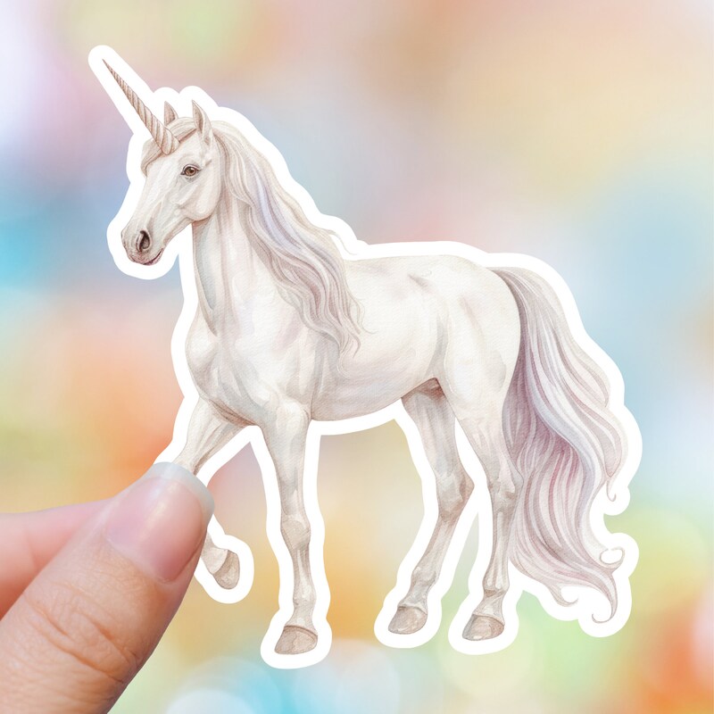 Unicorn Sticker - Etsy