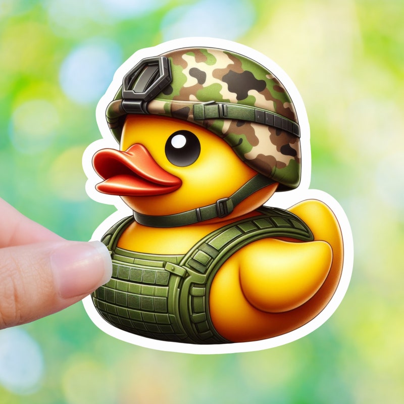 Rubber Duck Sticker - Etsy