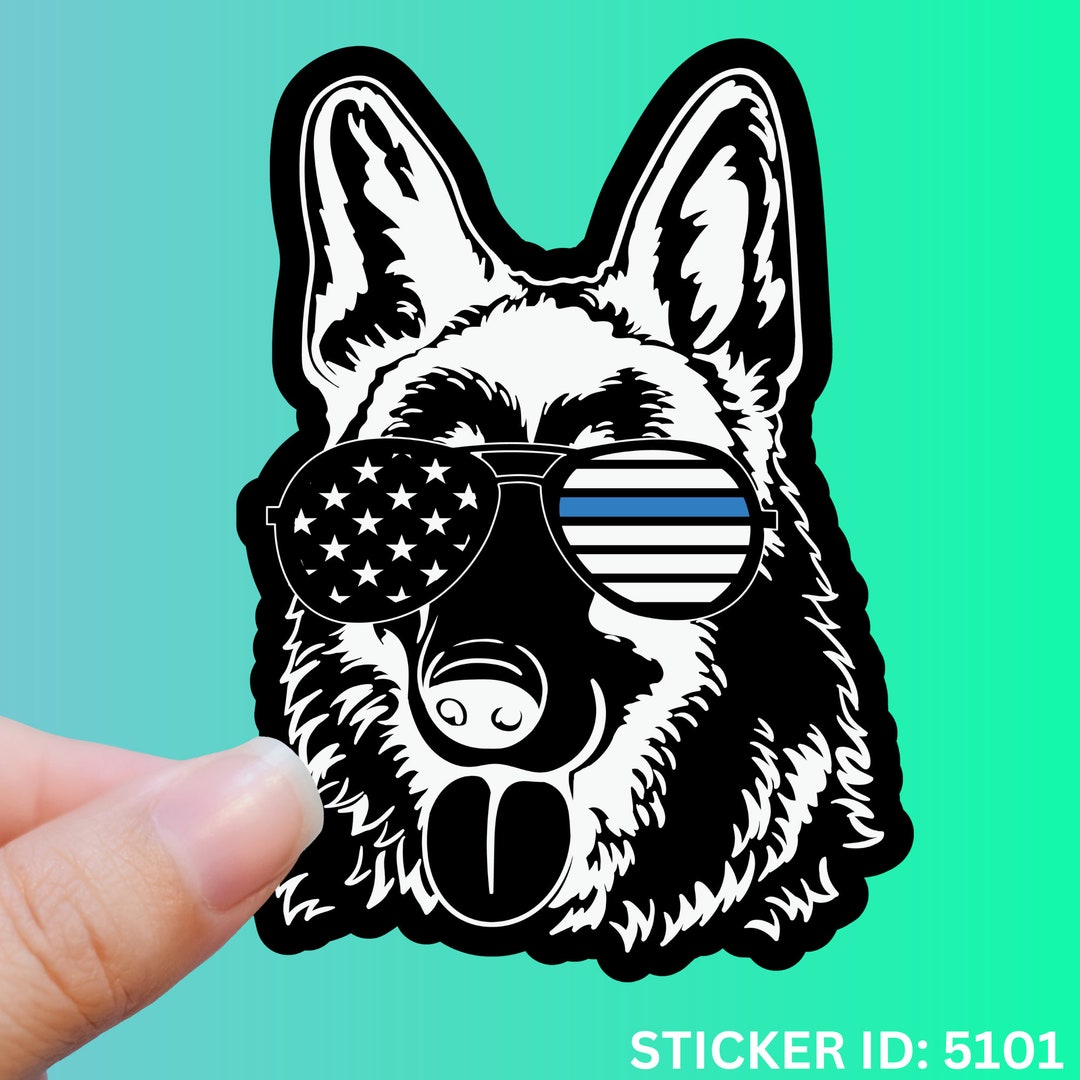 K-9 Sticker Bite the Bad Guy Sticker Police Sticker Officer Sticker ...