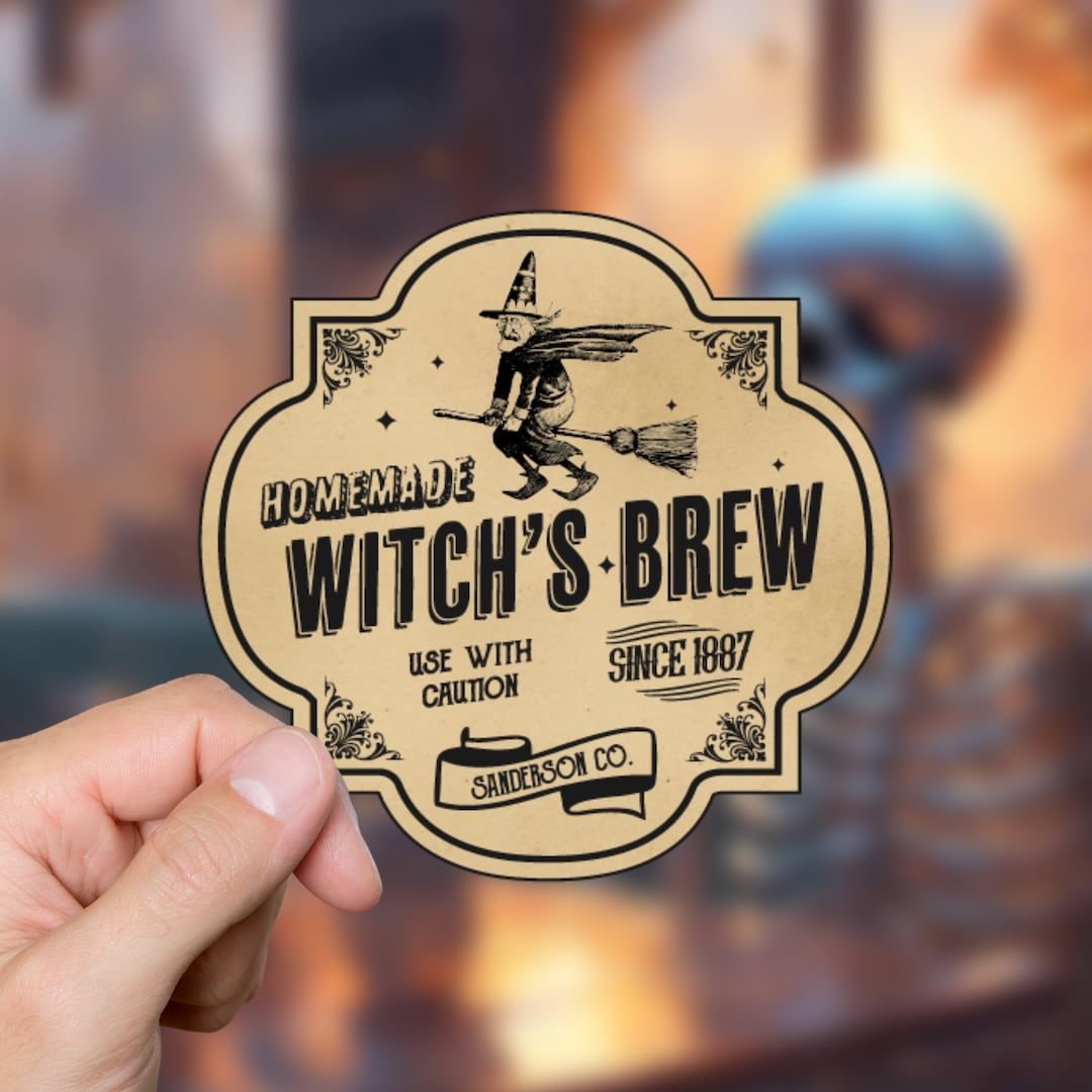 Witches Brew Sticker for Laptop Sticker for Tumbler Sticker for ...