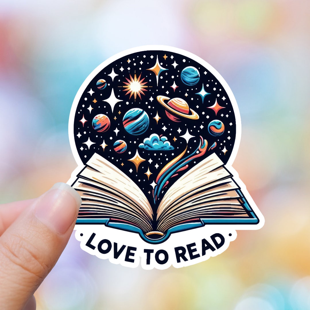 Love to Read Sticker Dark Romance Reader Book Sticker Bookish Spicy ...