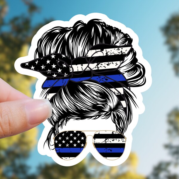 Proud Wife Police Decal - Etsy