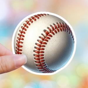 Baseball Sticker Sport Sticker Ball Sticker Laptop Sticker Water Bottle ...