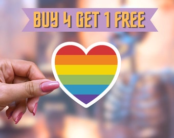 Pride Month Stickers Pack LGBT Love, Sticker Labels, Business Stickers ...
