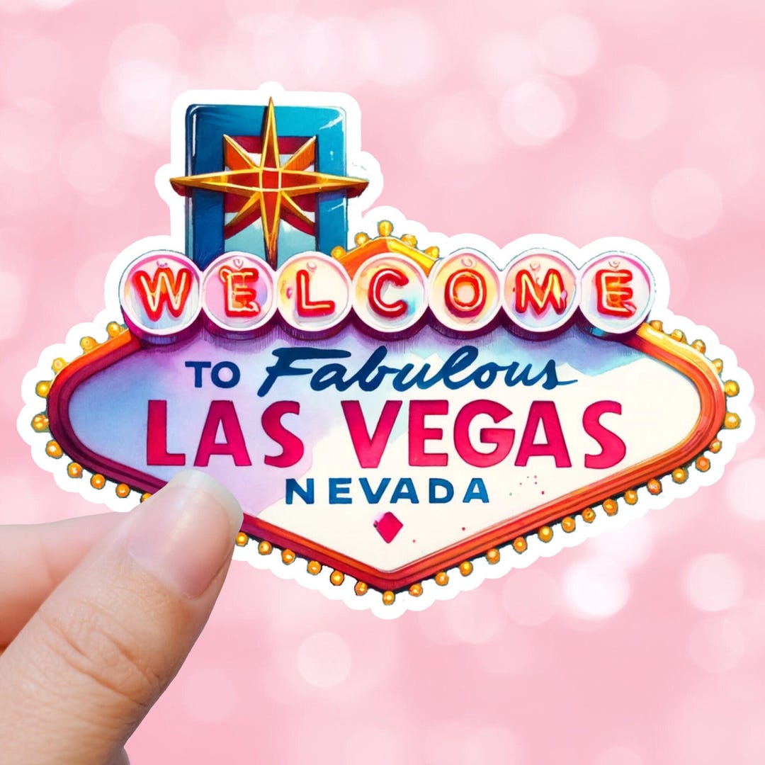 Nevada Sticker State Sticker Desert Sticker Las Vegas Sticker Cactus ...