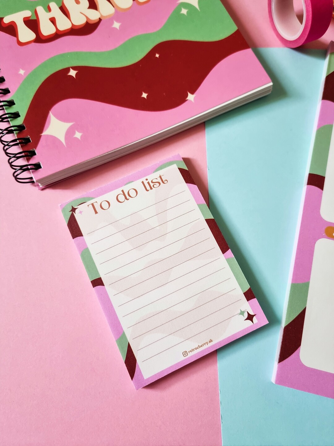 Groovy to Do List, Memo Pad, Notepad, Daily Planner, Jotter, Notes ...