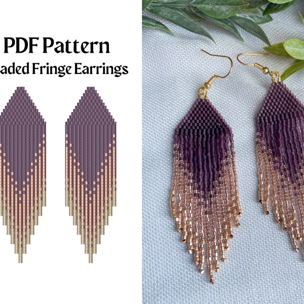 Beaded Earrings - Etsy