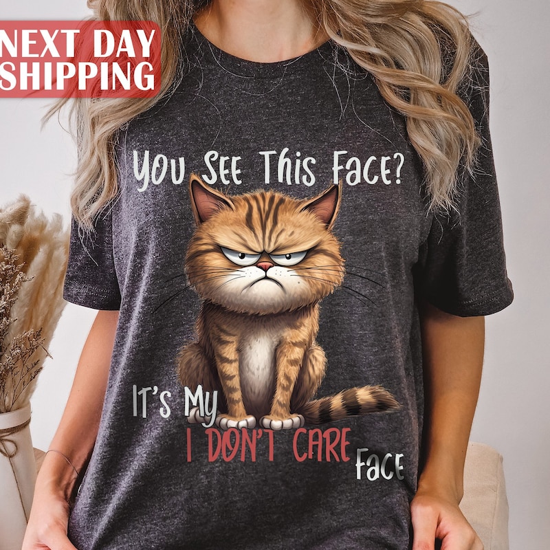 Funny Cat Shirt - Etsy