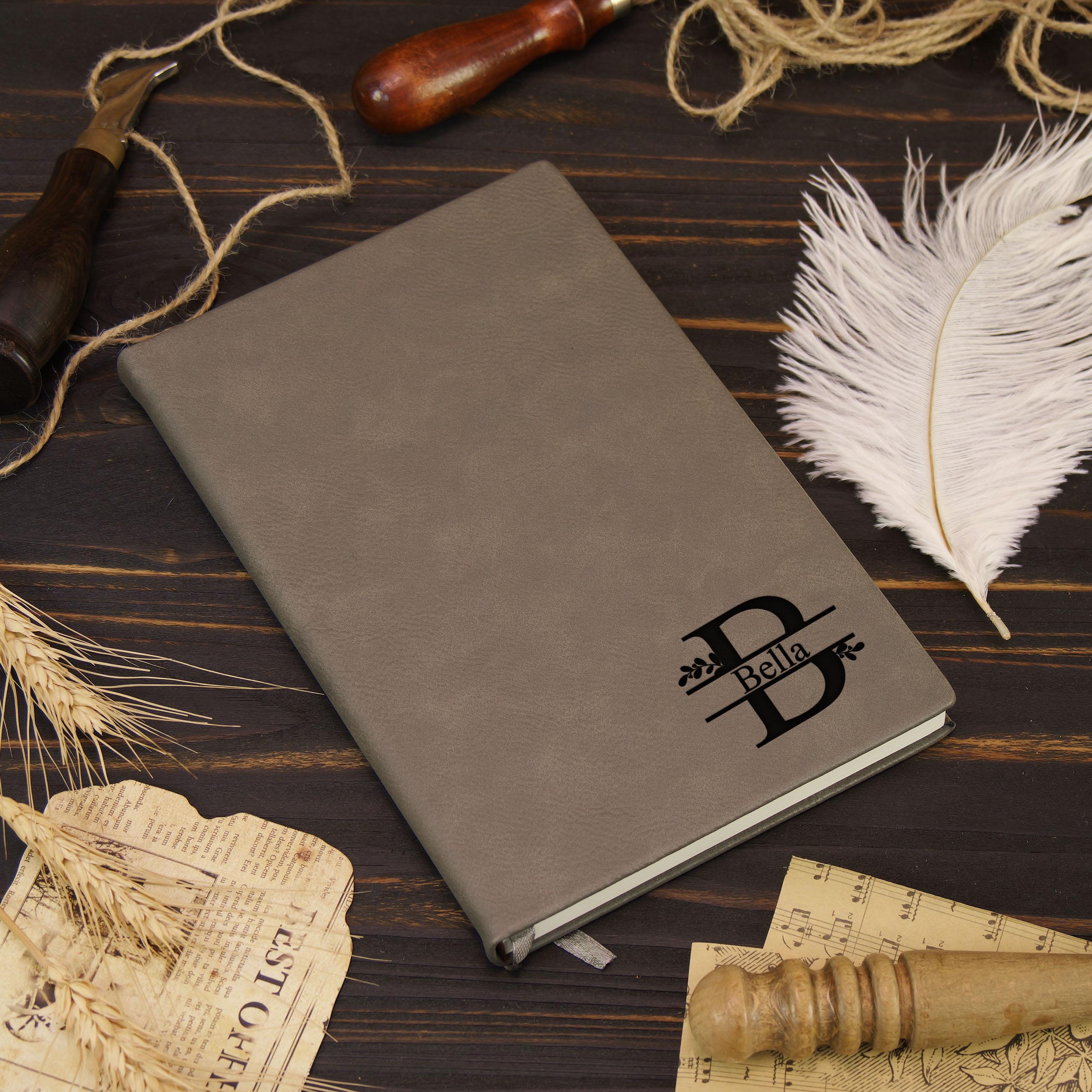 Custom Journal, Engraved Leather Journal, Personalized Journal, Custom ...