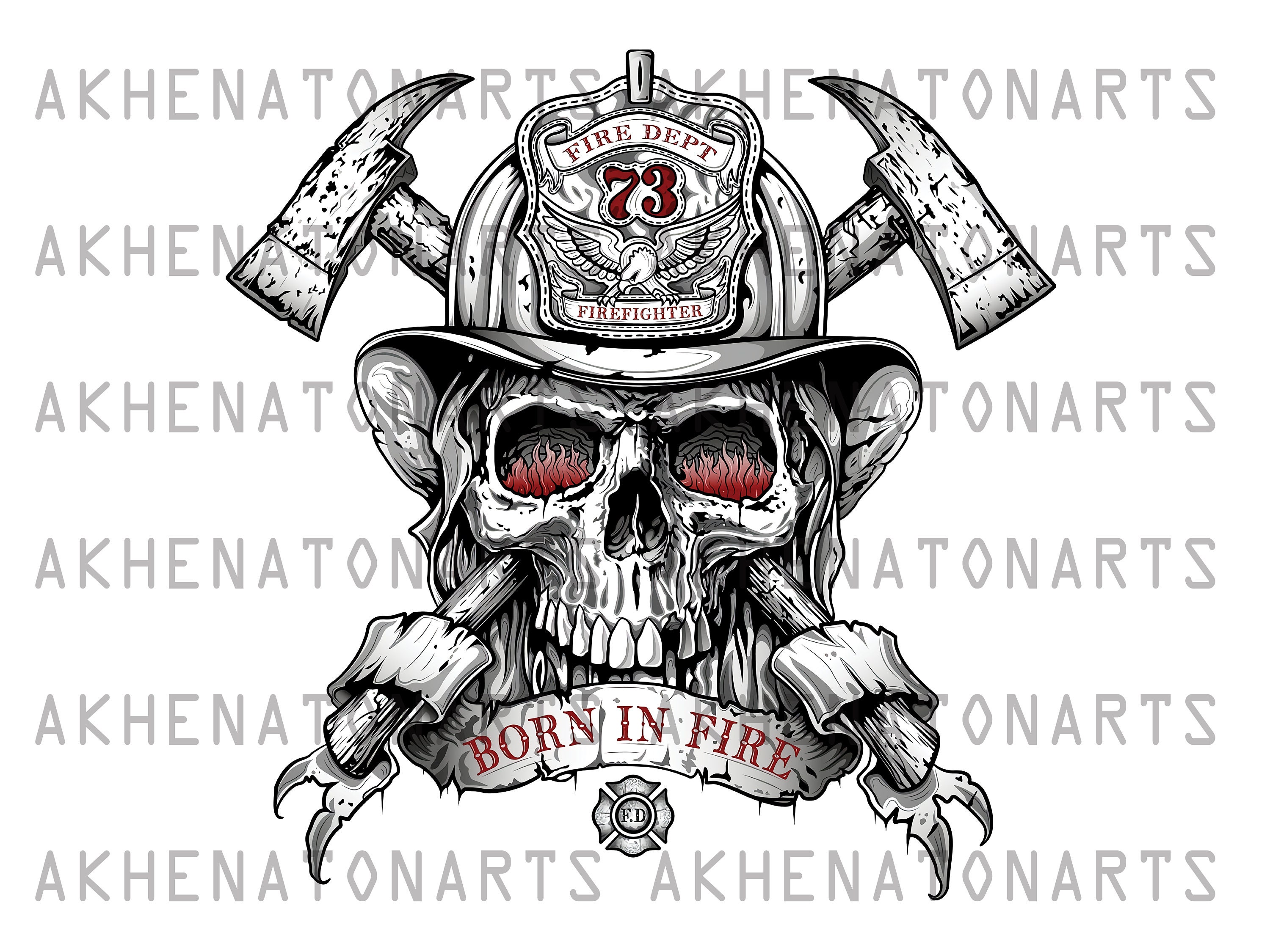 Firefighter Skull