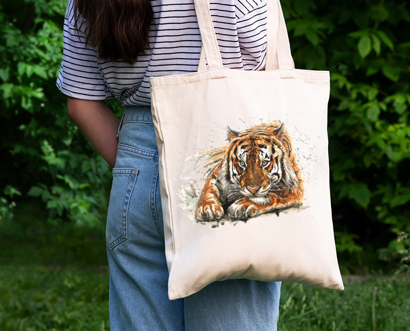 Tiger Png Watercolor Tiger Tiger Sublimation Design - Etsy