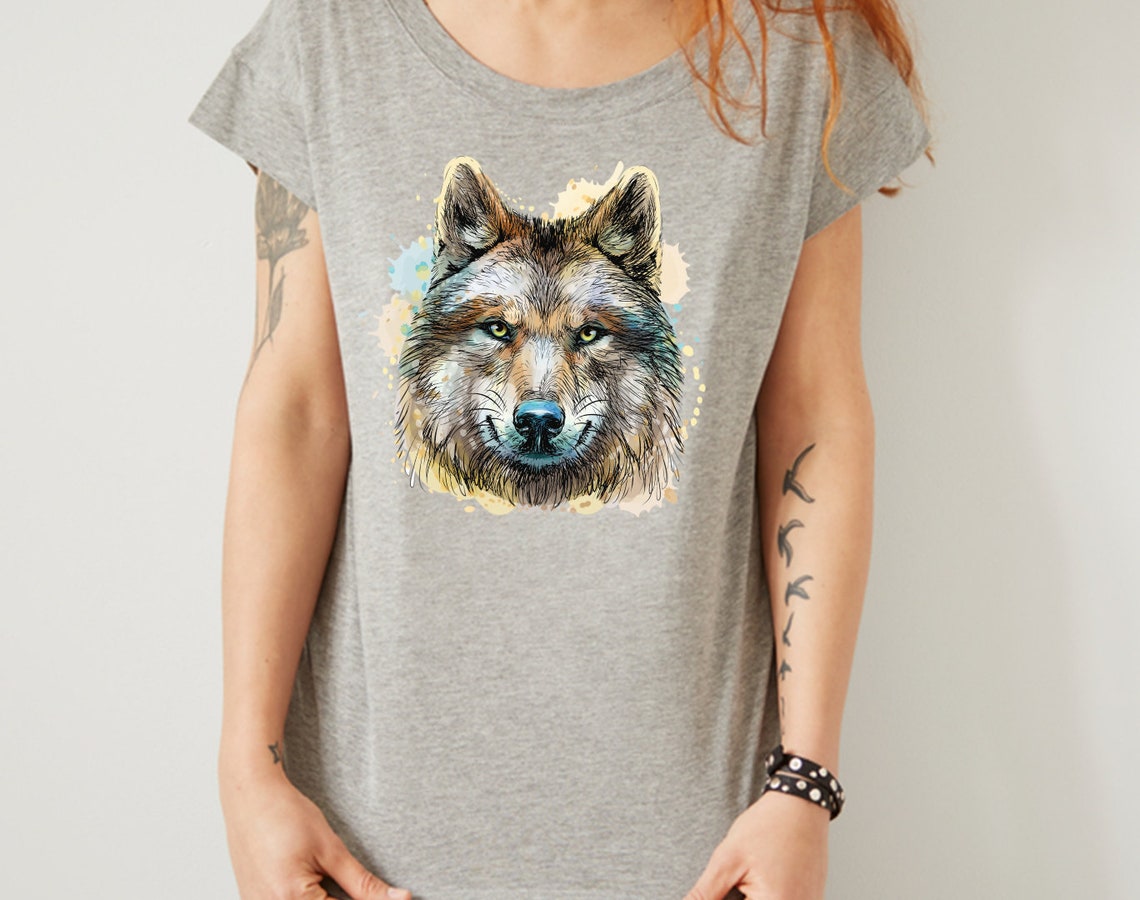 Wolf Png Wolf Clipart Watercolor Wolf Animal Clipart - Etsy