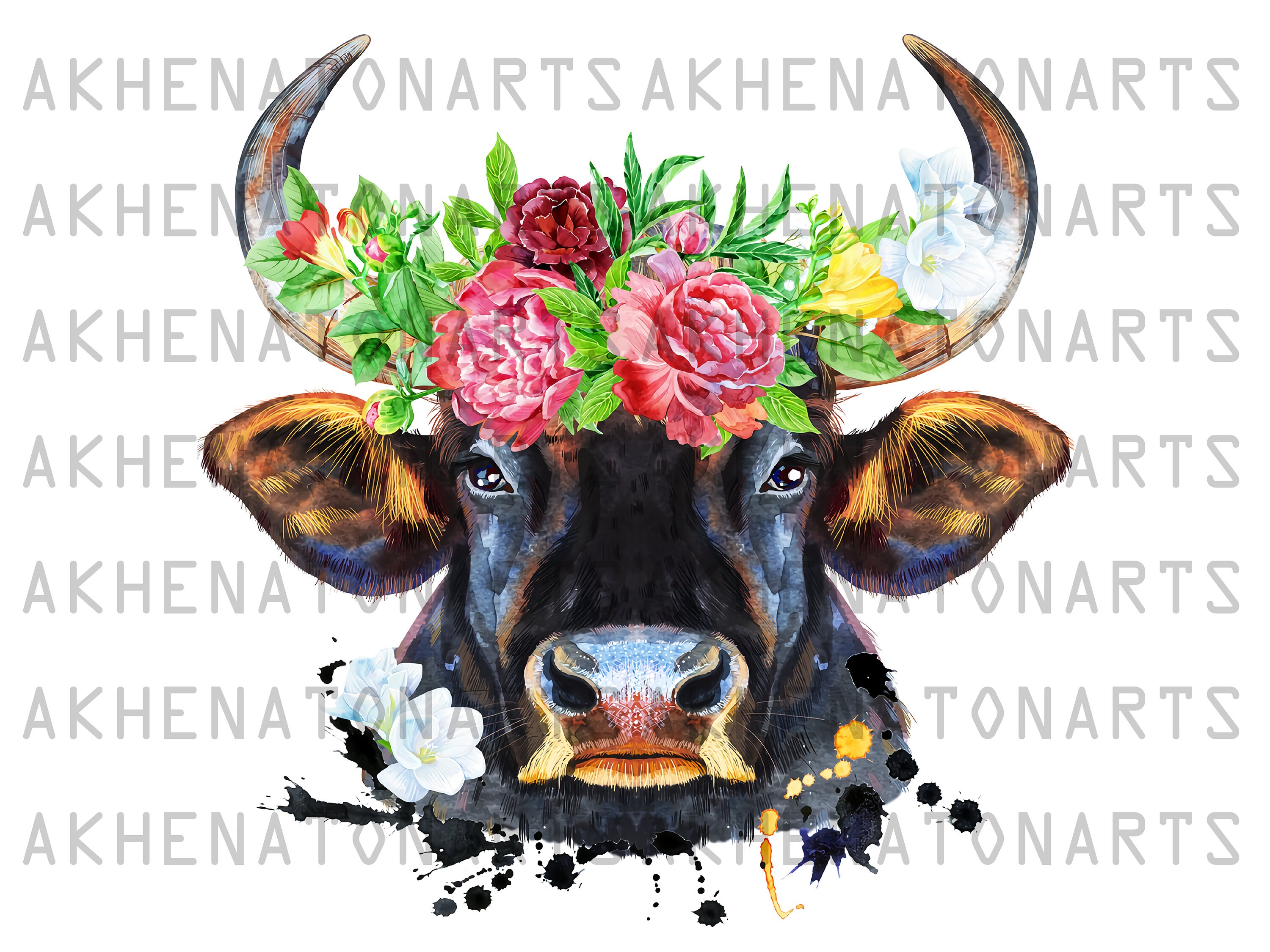 Flower Head Design - Etsy