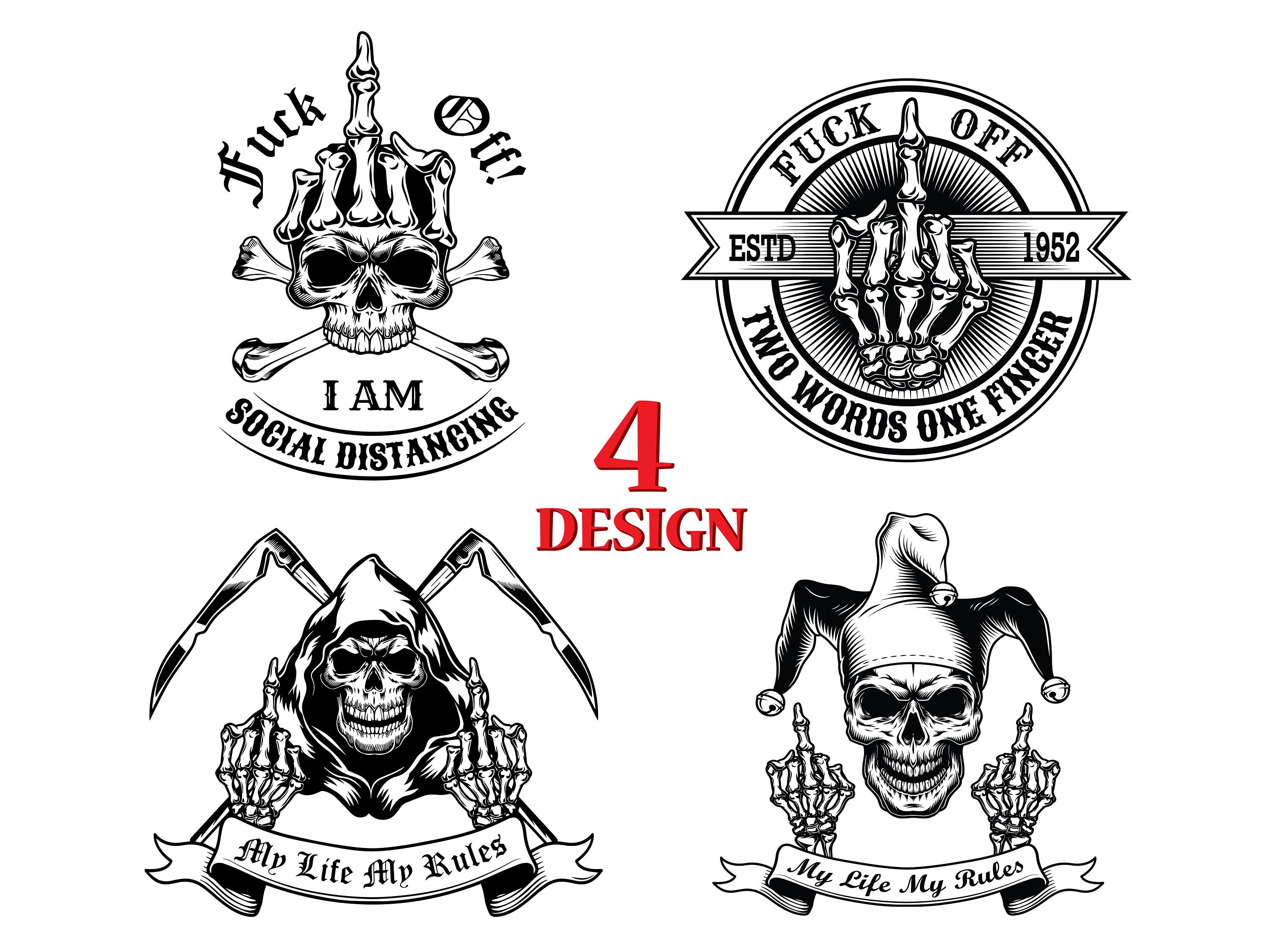 Middle Finger Png Bundle 4 Middle Finger Design Middle - Etsy Canada