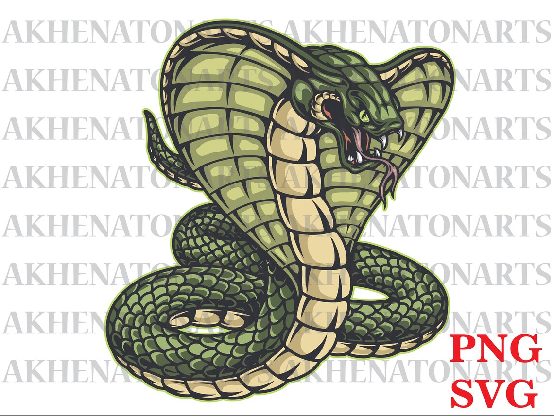 Cobra Snake SVG Rattlesnake Snake PNG Cobra Png Cobra - Etsy