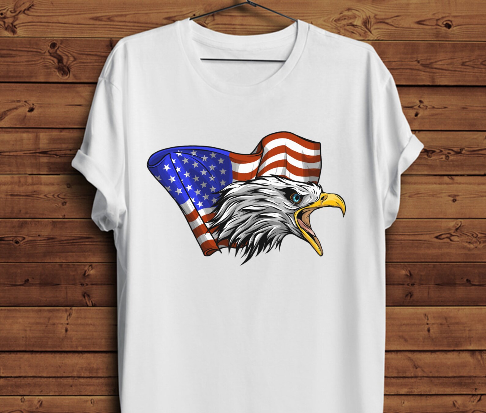 American Eagle Flag Png Patriotic Eagle Usa Flag - Etsy