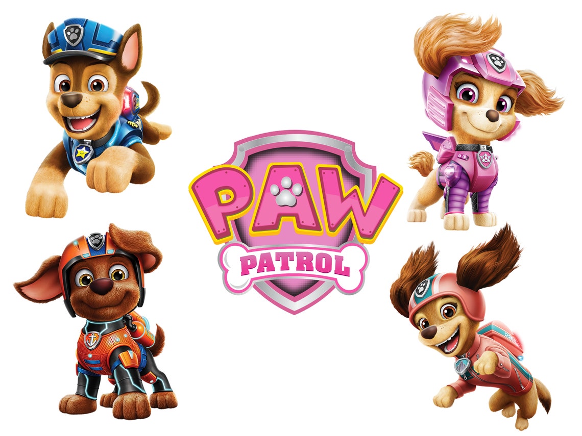 Paw Patrol Png Paw Patrol Characters Png Bundle 11 Designs - Etsy Israel