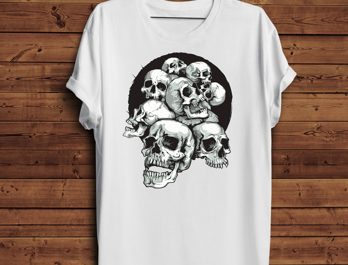 Skull Png Skull T-shirt Design Sublimation Skull Skull - Etsy