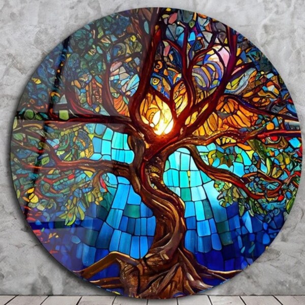 Stained Glass Fireplace - Etsy
