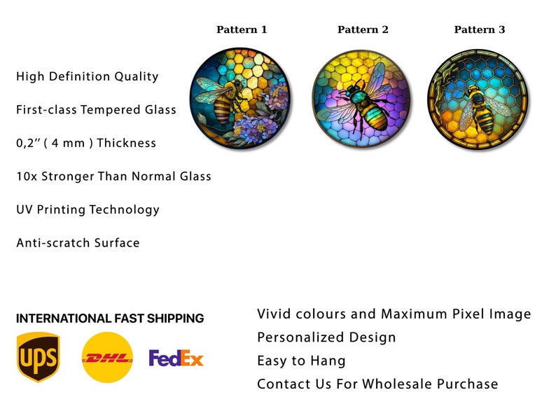 Stained Glass Wall Painting Art Work-colored Glass Art - Etsy