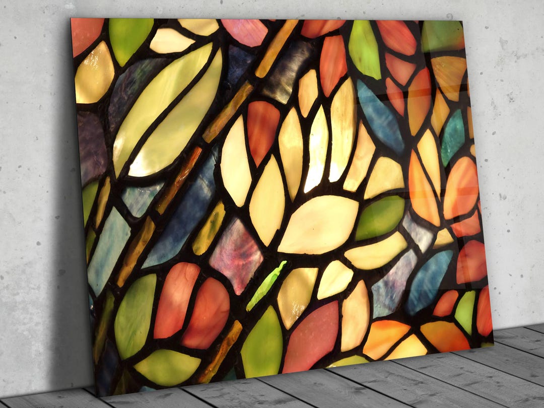 Stained Glass Art, Glass Wall Decor Gift, Stained Glass Window Hangings ...