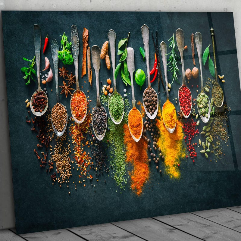 Spices Wall Art - Etsy