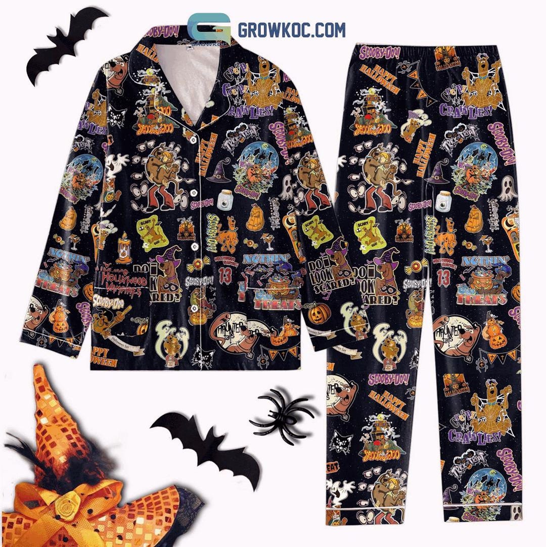 Scooby-doo Vampires Pajamas Set - Etsy