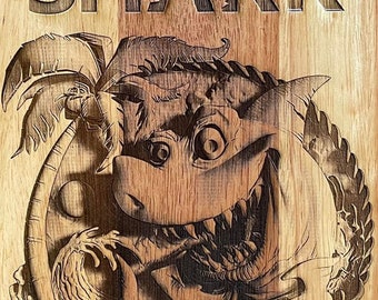 Shark Coochie Board Charcuterie Board - Etsy