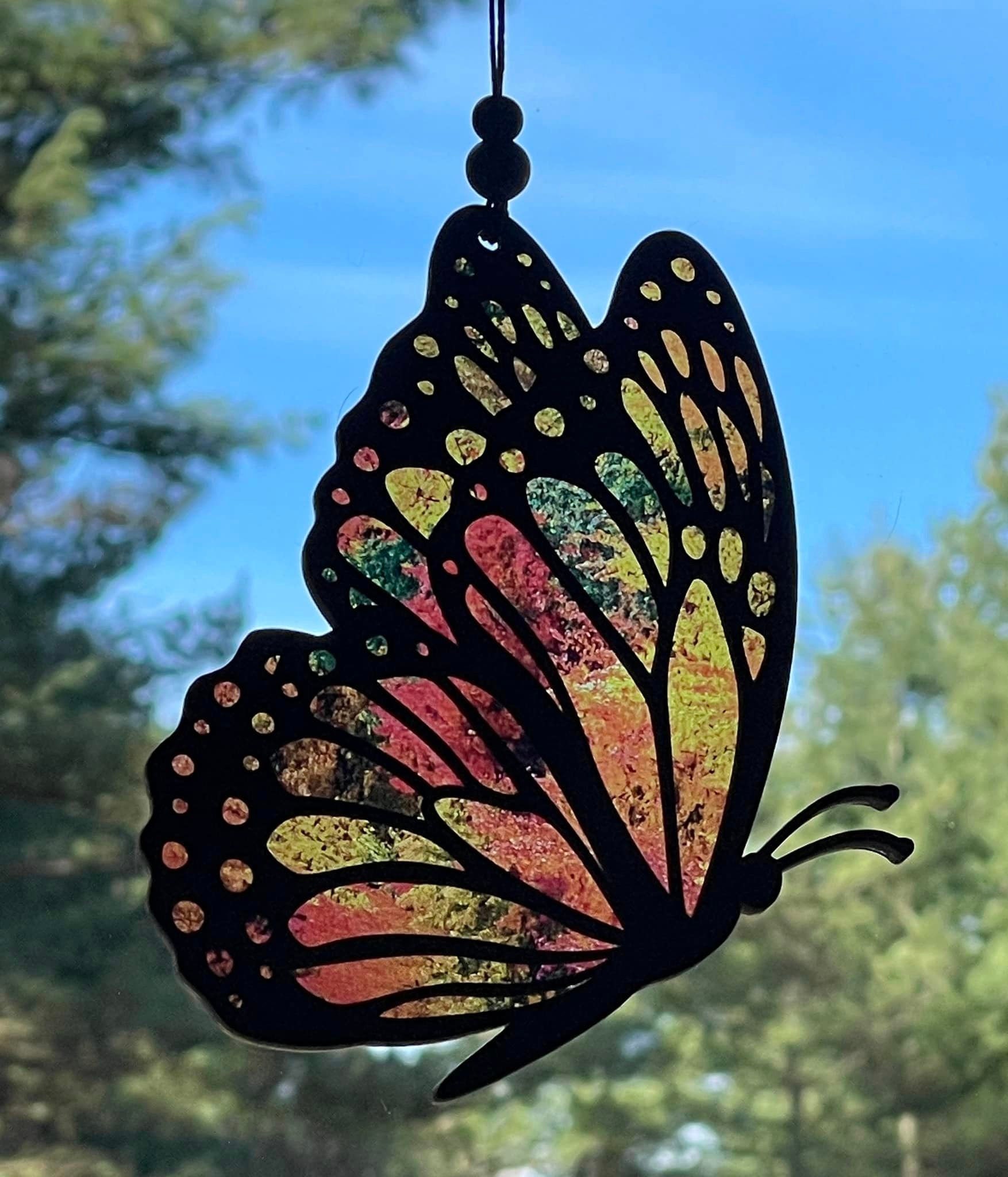 Monarch Butterfly Sun Catchers Digital Files in SVG and PDF - Etsy