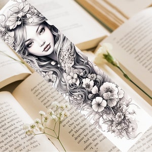 Fairy Bookmarks 29 Coloring Bookmarks Digital Collage Printable JPG ...